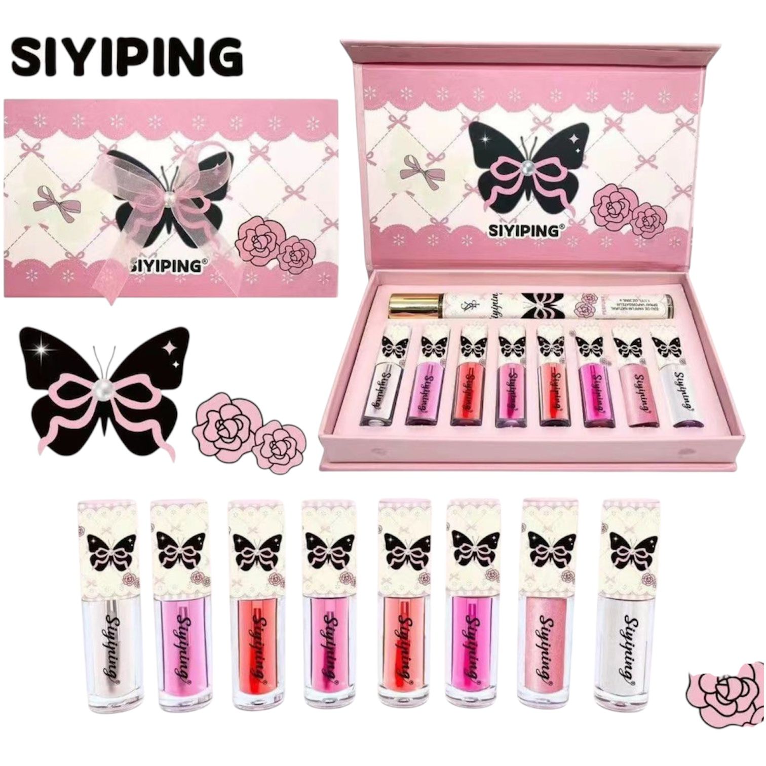 3PCS BUTTERFLY COQUETTE PERFUME & MAKEUP SET SYP-ST03 – Flawless Beauty ...