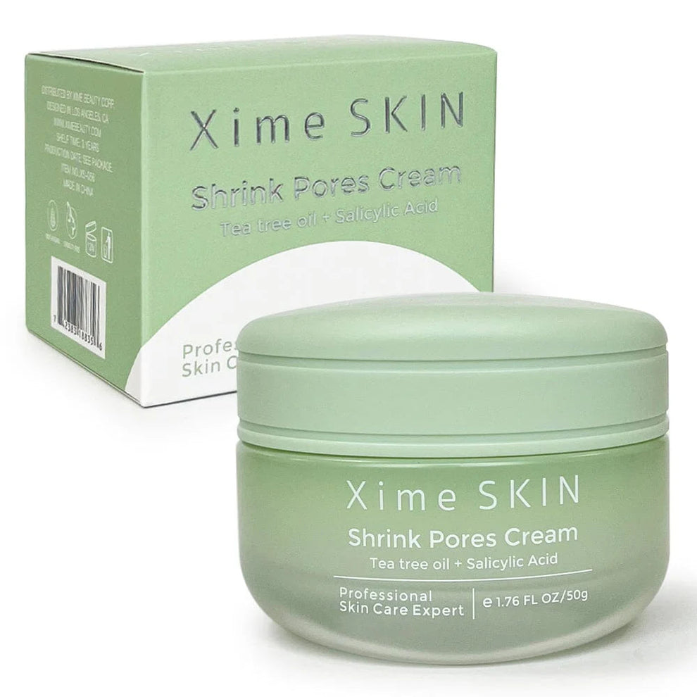 3PCS XIME SKIN SHRINK PORES CREAM TEA TREE OIL + SALICYLIC ACID XS-056 ...