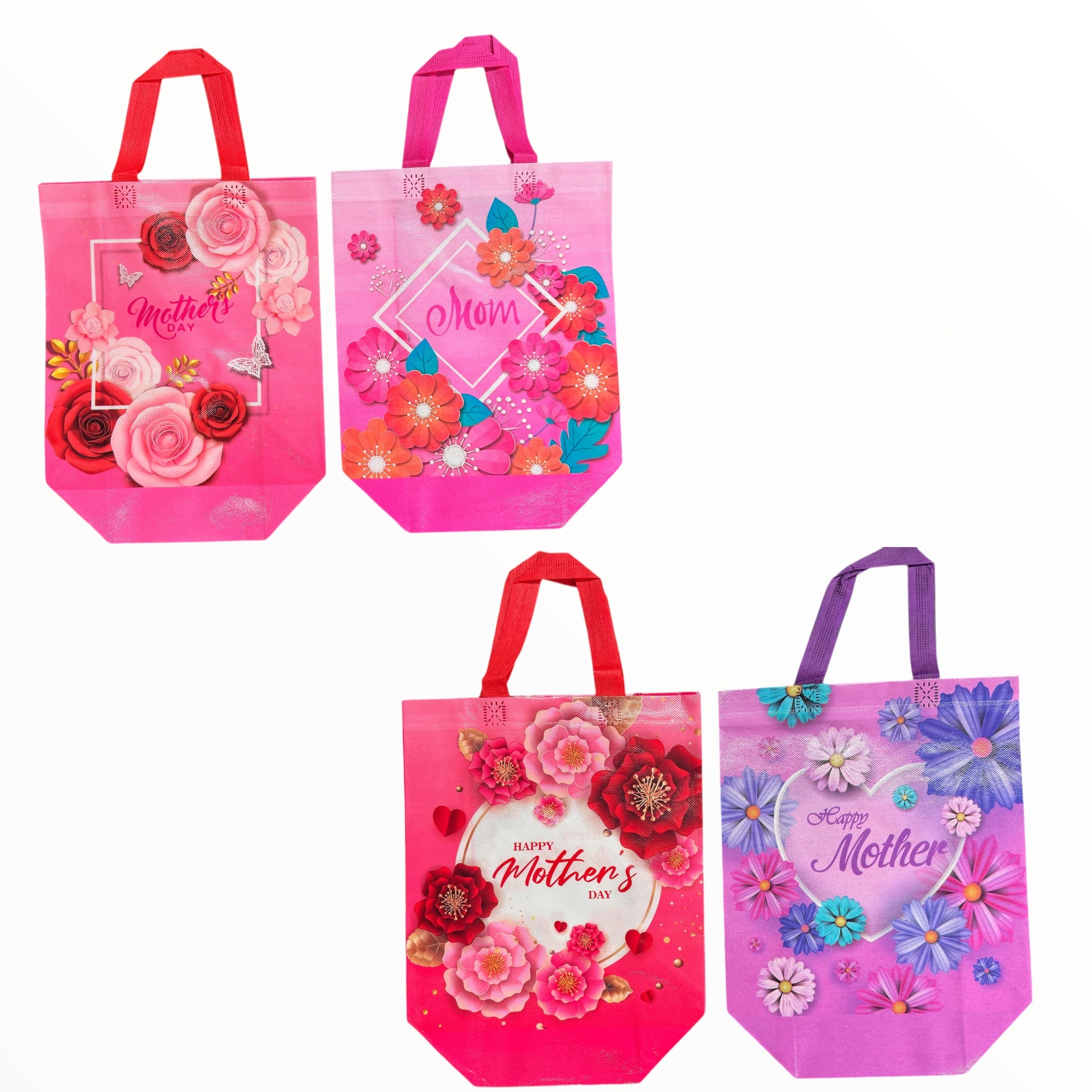 12PCS HEAVY DUTY MOTHERS DAYS BAGS – Flawless Beauty Wholesale